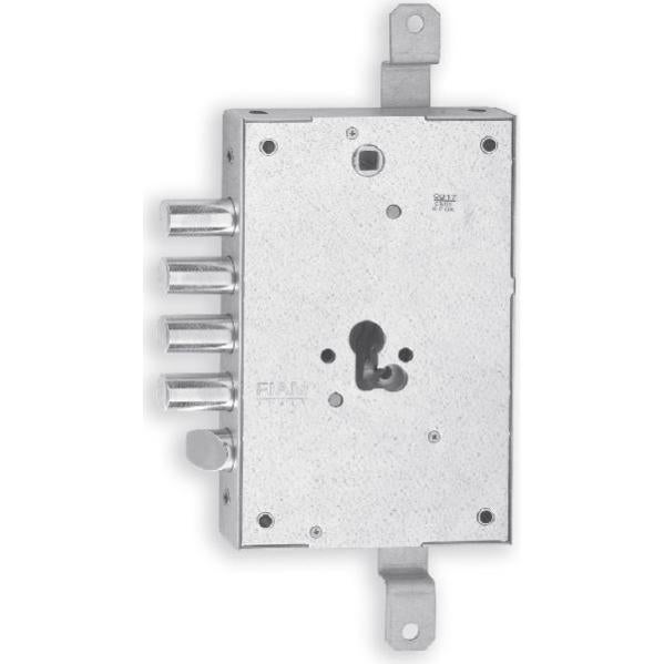 Iseo Serratura Porta Blindata 4 Mandate Scrocco reversibile 66803280G04 ...
