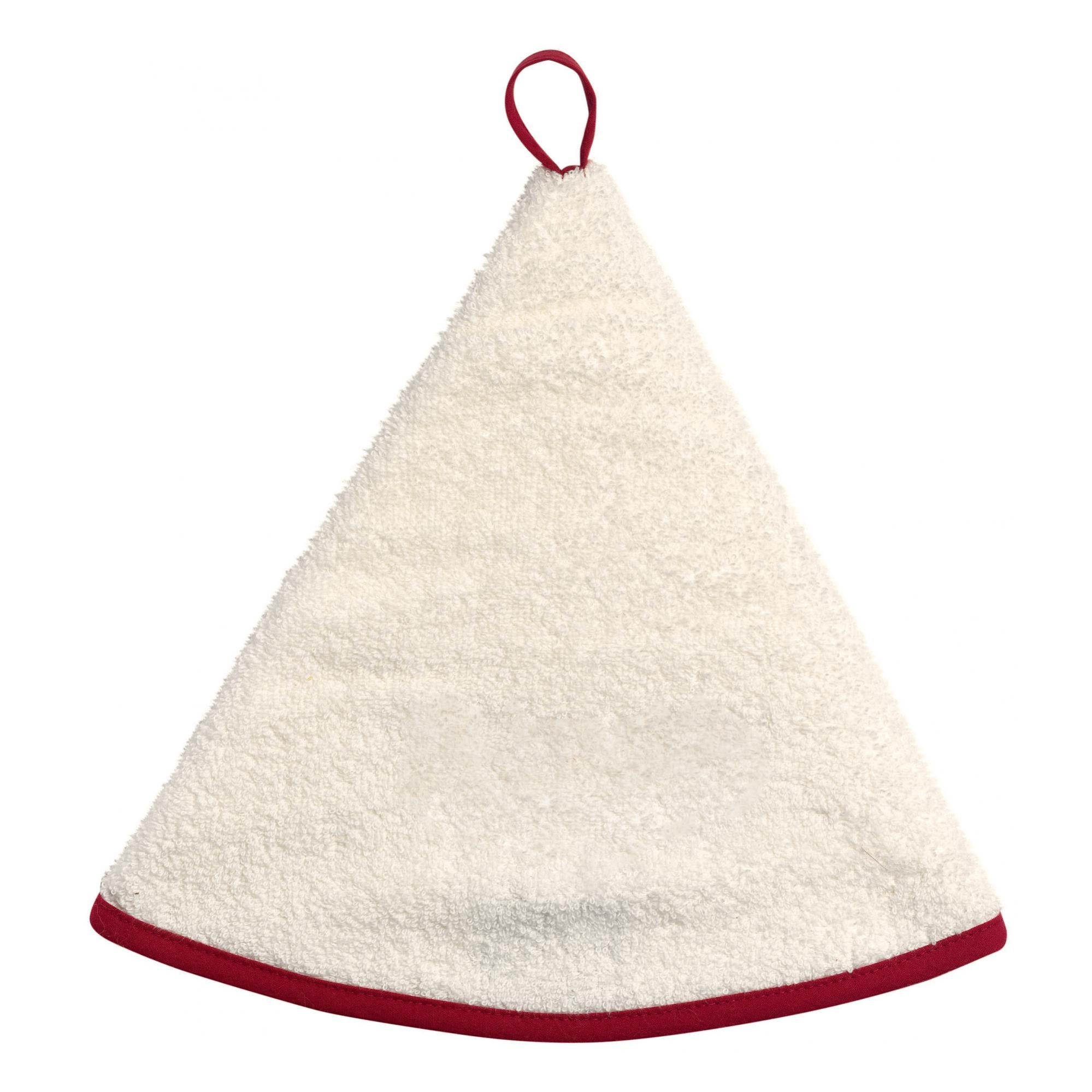 Essuie-mains rond écru Ivoire ivoire diameter 60 cm Winkler | Leroy Merlin