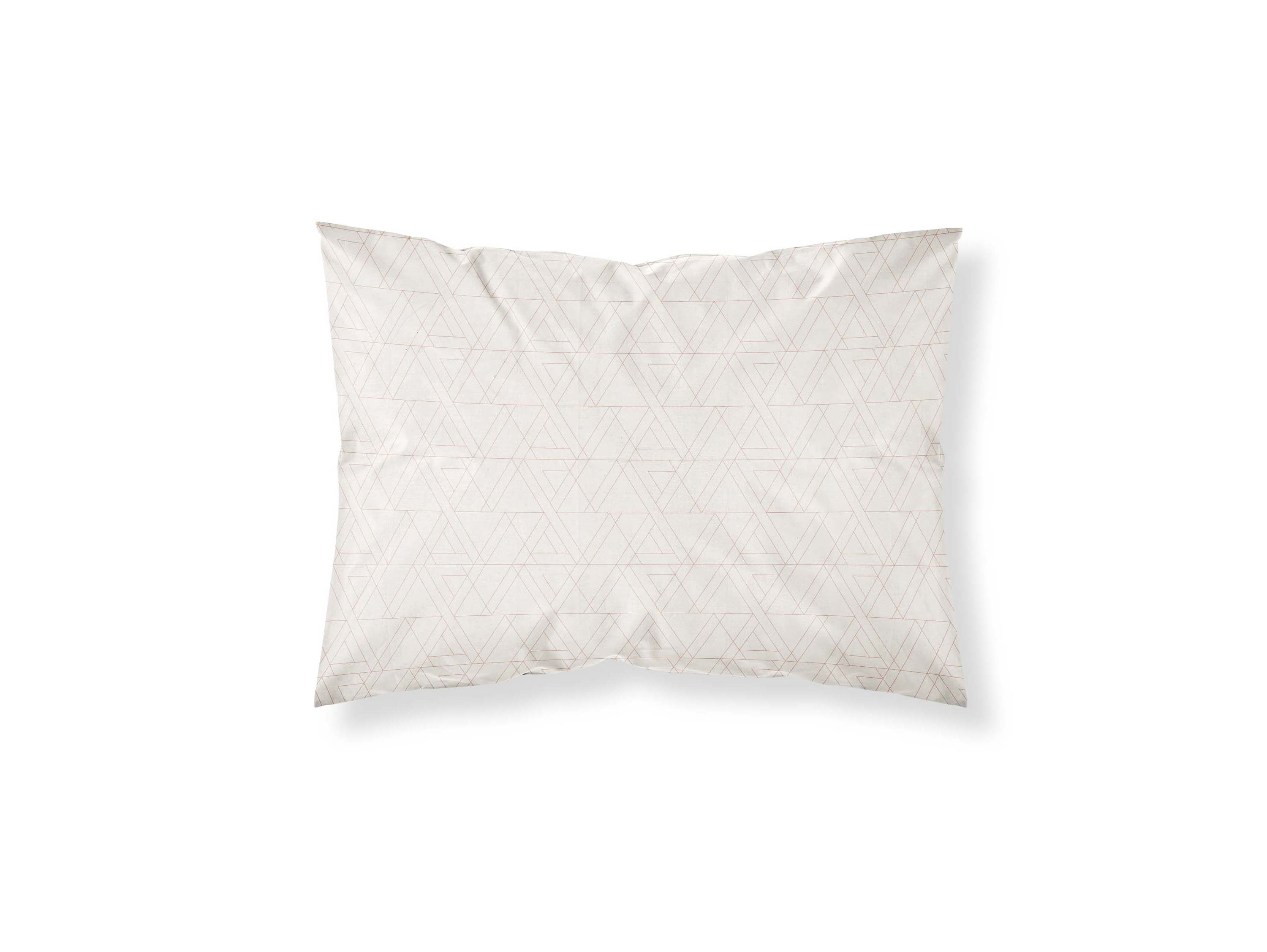 Taie d'oreiller 100% coton 175 fil, fermeture à rabat, 80x80 cm, 1 ...