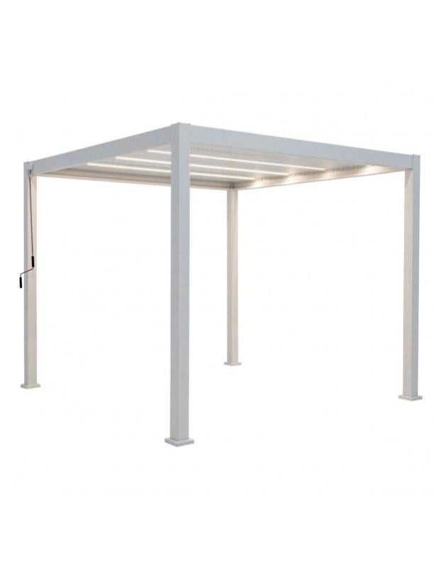 Kit éclairage LED pergola bioclimatique Ombréa - 2 lames blanches 3M ...