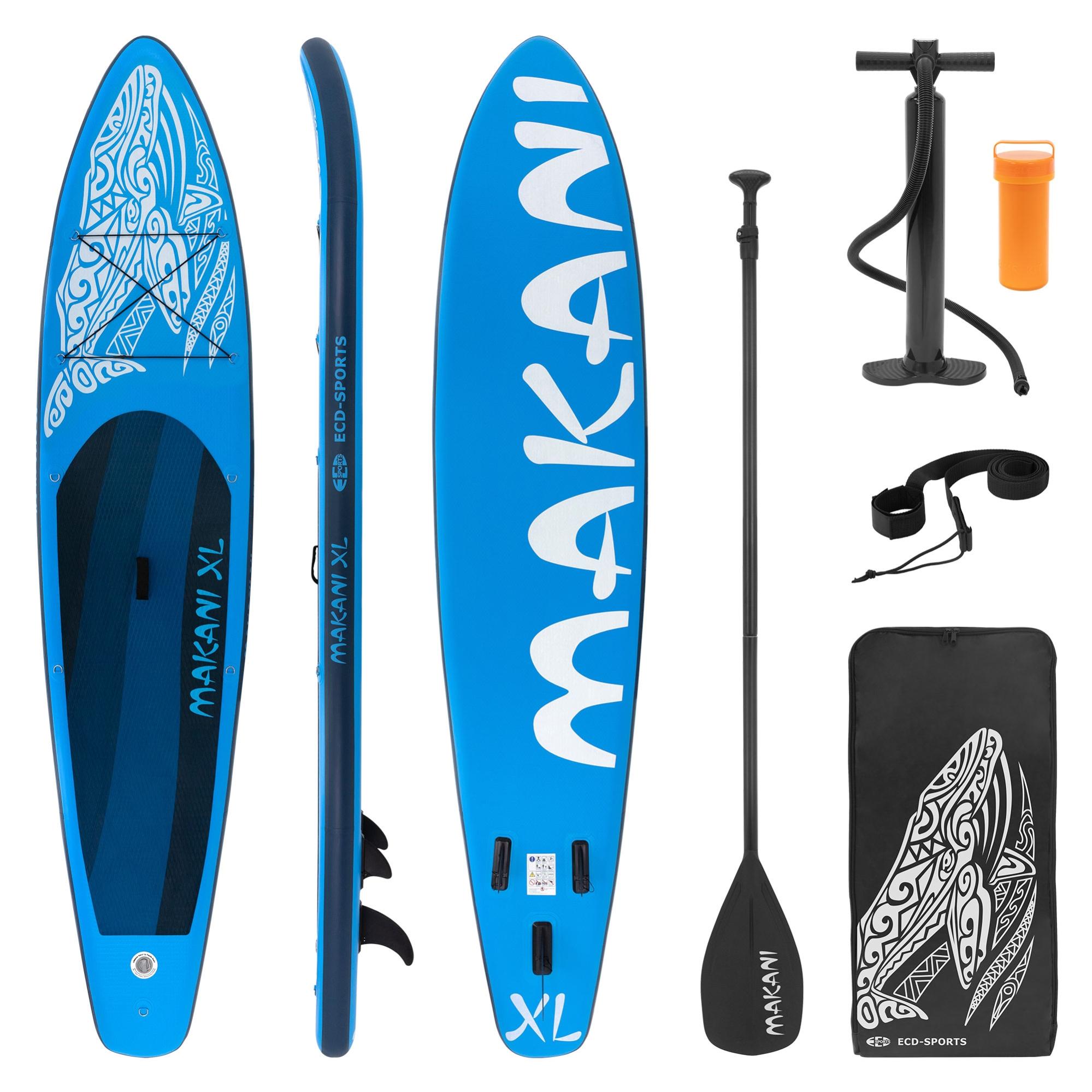 Tavola da stand up sup board pagaia gonfiabile Makani 380 cm blu ...