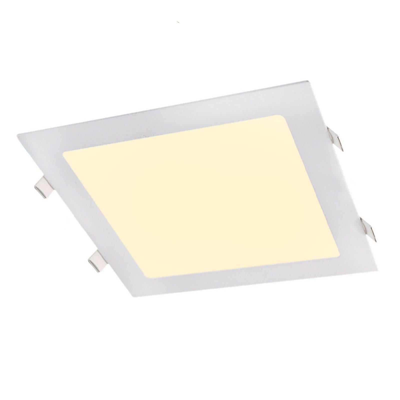 Faretto LED 24W incasso soffitto ultra slim luce diffusa ufficio foro ...