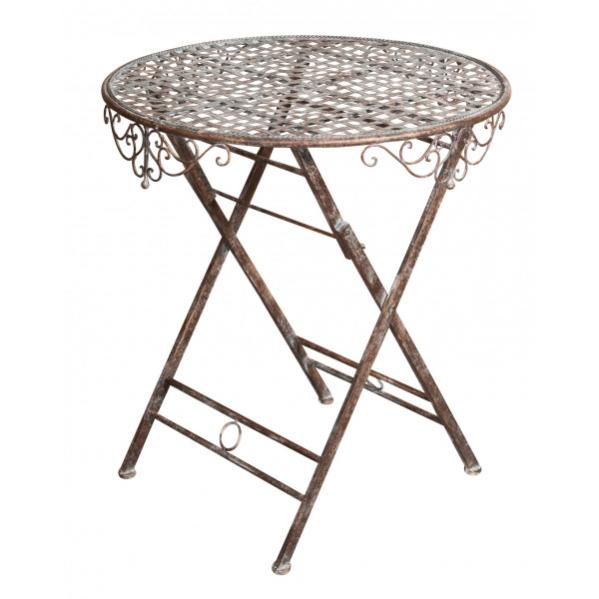 Tavolo Pieghevole da Esterno 70x76 cm | Tavolino pieghevole da balcone ...