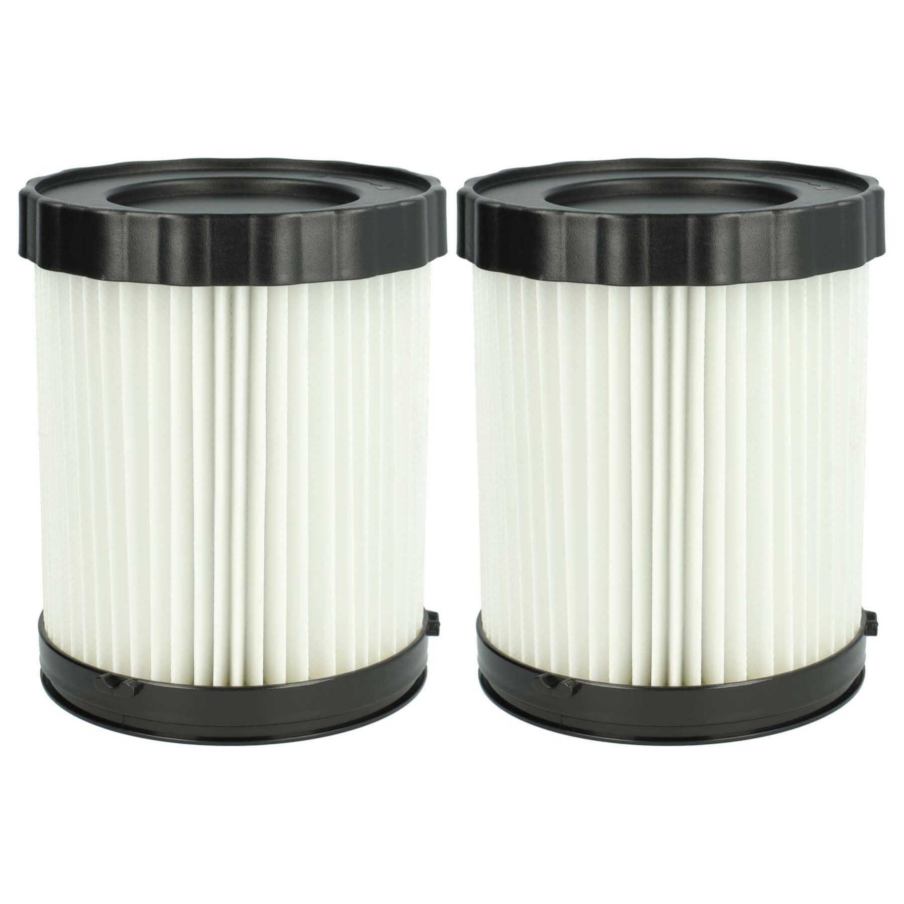 Vhbw set da 2x filtro a pieghe piatte compatibile con Bosch GAS 18V-10 ...