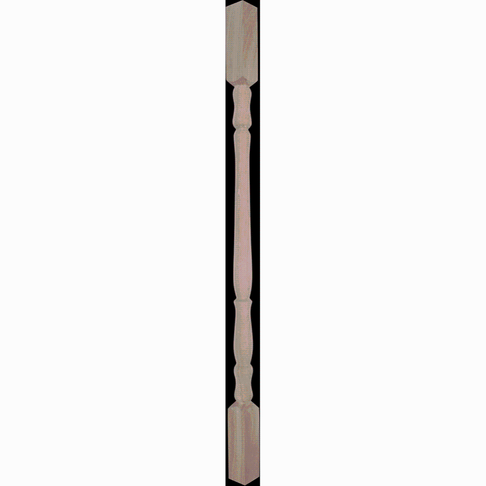 Balustre "X" chêne 92 cm | Leroy Merlin
