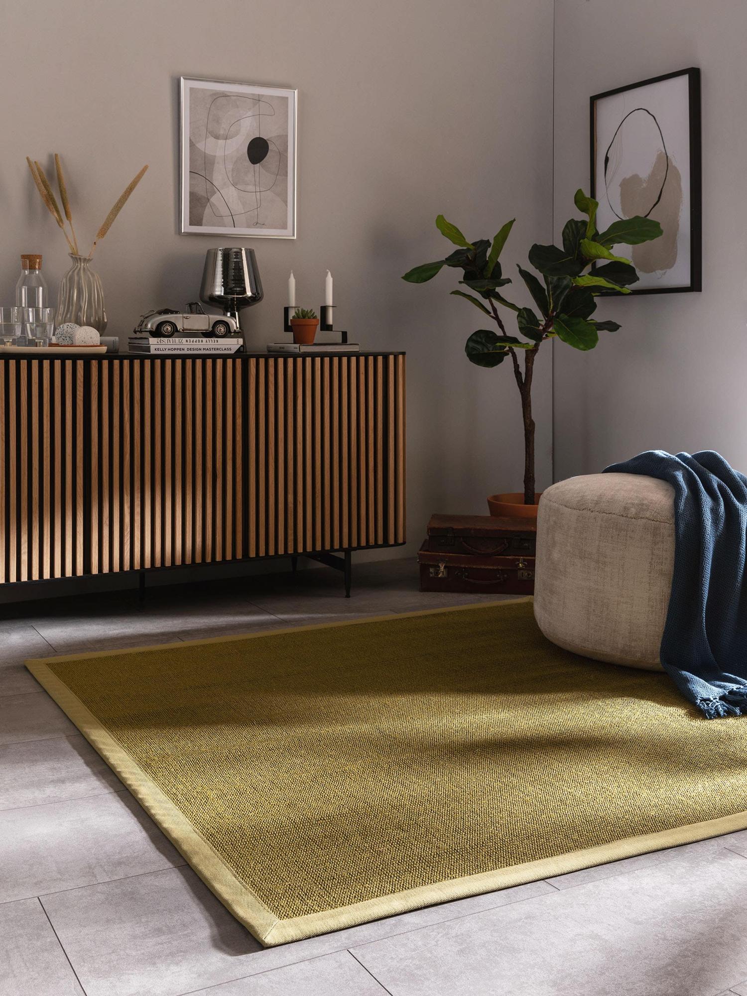 BENUTA - Tappeto sisal verde 200x200 cm | Leroy Merlin