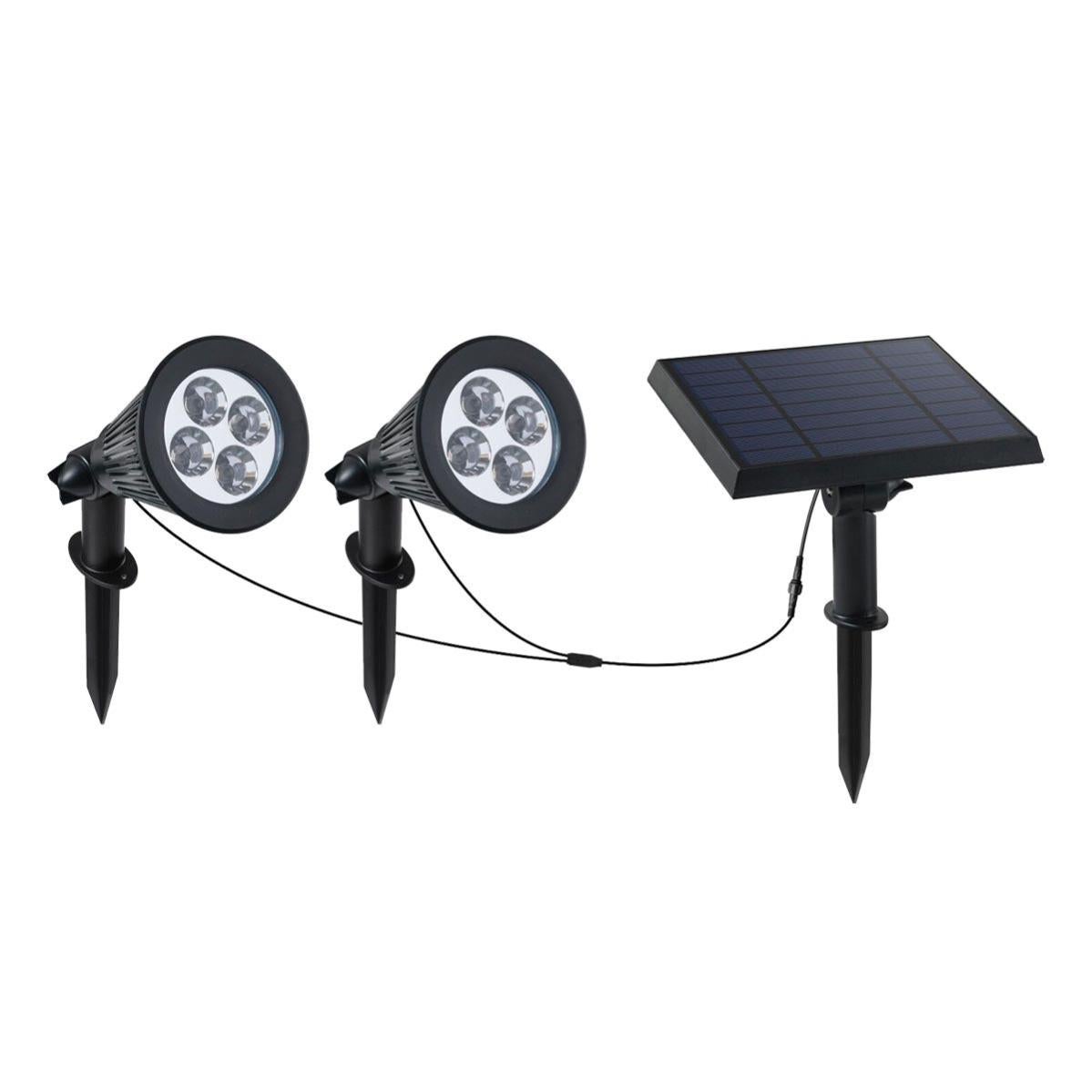 Doppio riflettore solare collegato 100LM FAMILY SPIKY | Leroy Merlin