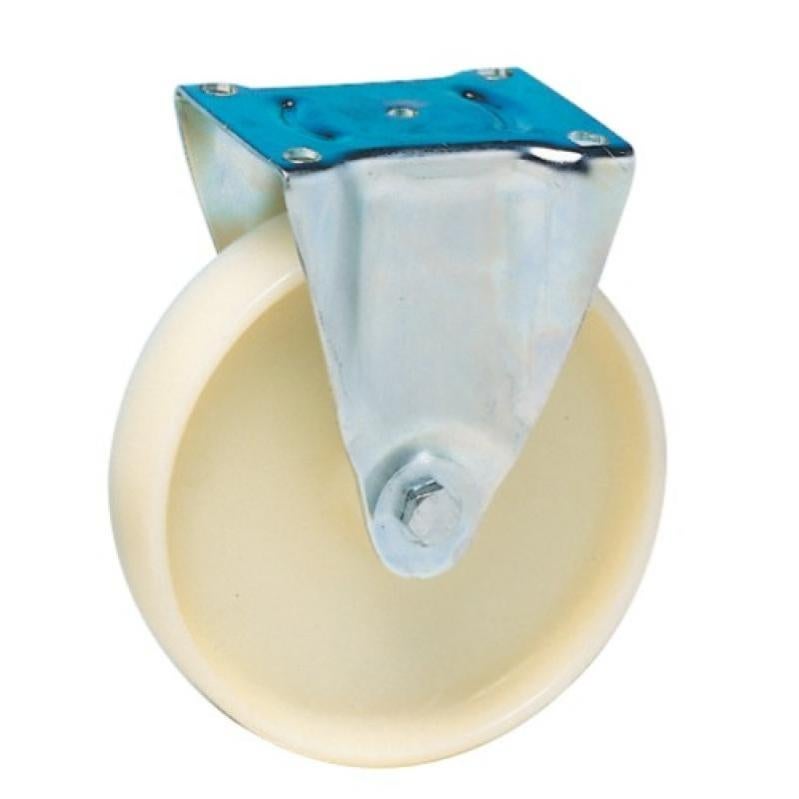 Roulette fixe fixation à platine pour charges lourdes Maxiroll diamètre ...