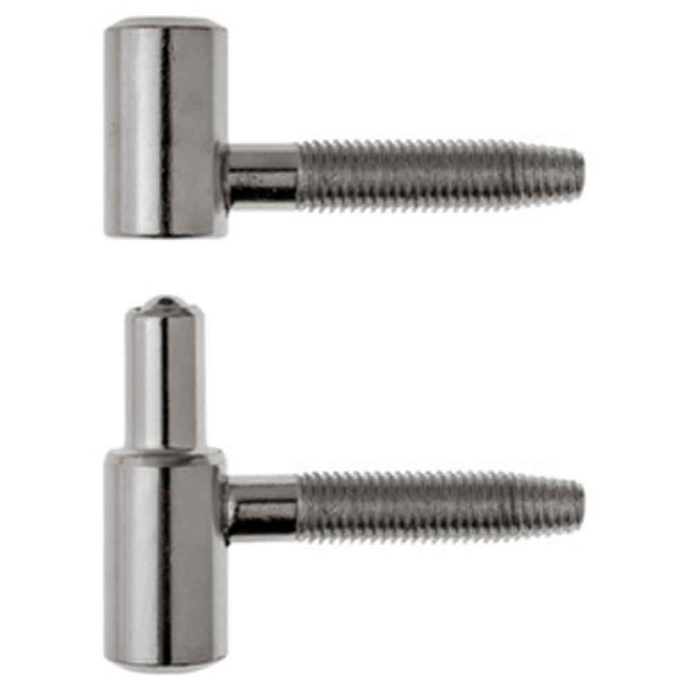 Cerniera anuba nikel lucido d.14 x 48 per porte e finestre in legno ...