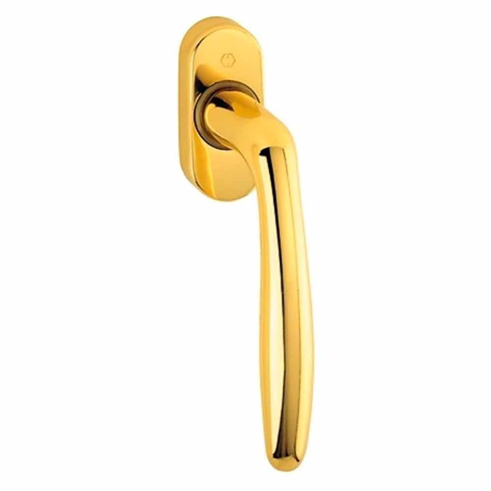 Cremonese martellina DK a 3 scatti ottone lucido per finestre con ...