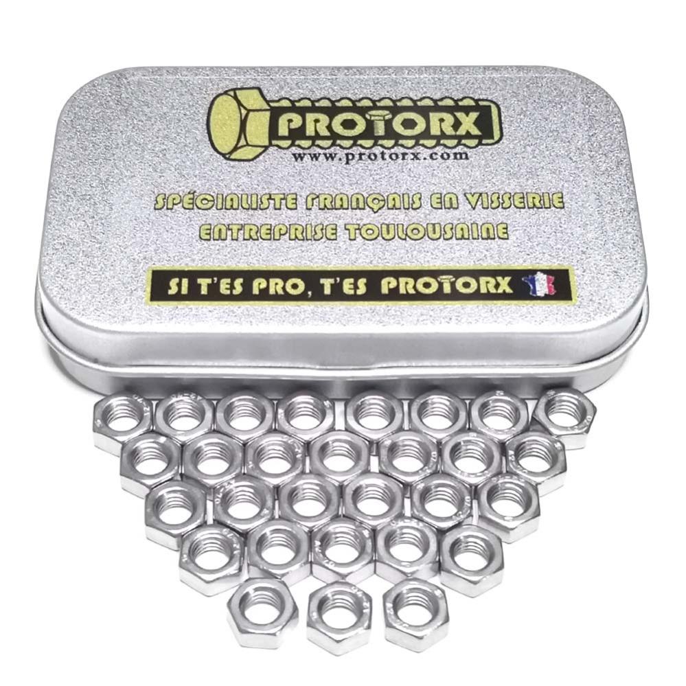 Ecrou Hexagonal M5 : Boite 30 Pcs en Acier Inoxydable | HU - DIN934 ...
