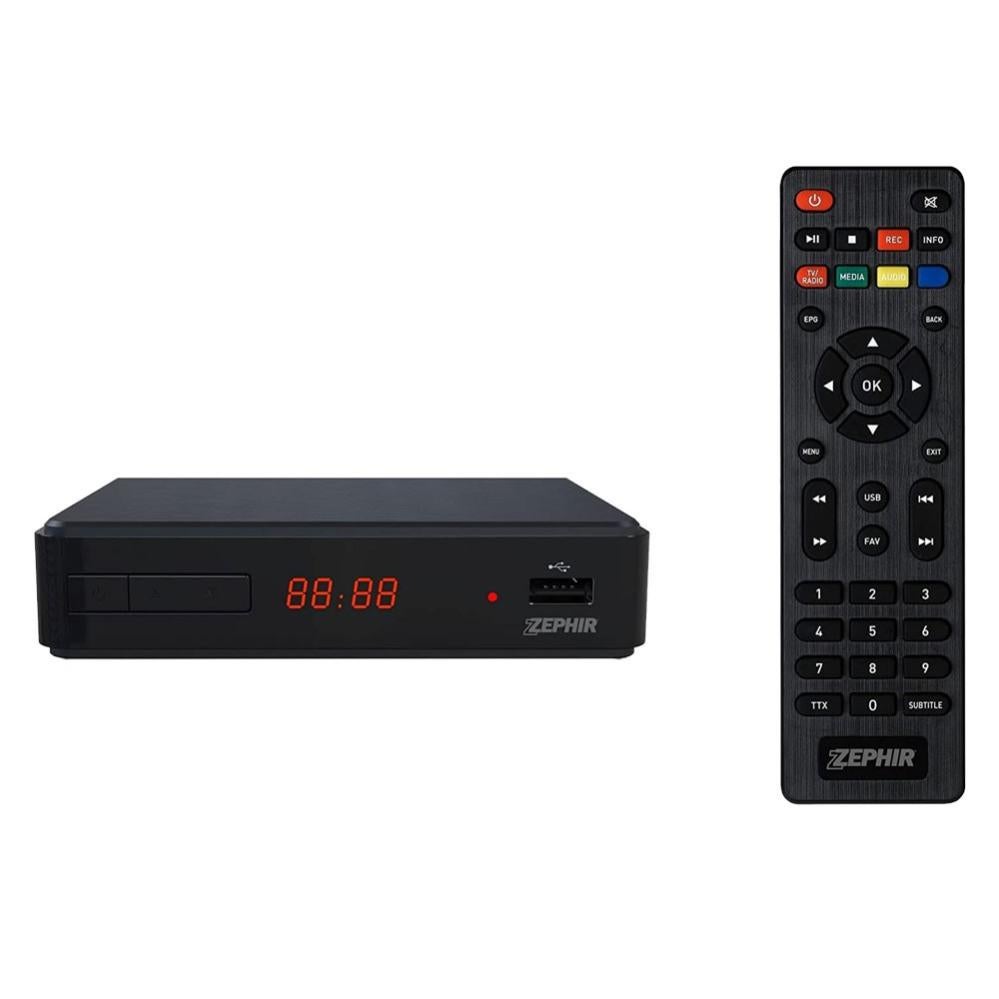 Zephir Decoder Digitale Terrestre Con Telecomando DVB-T2 HEVC H.265 ...