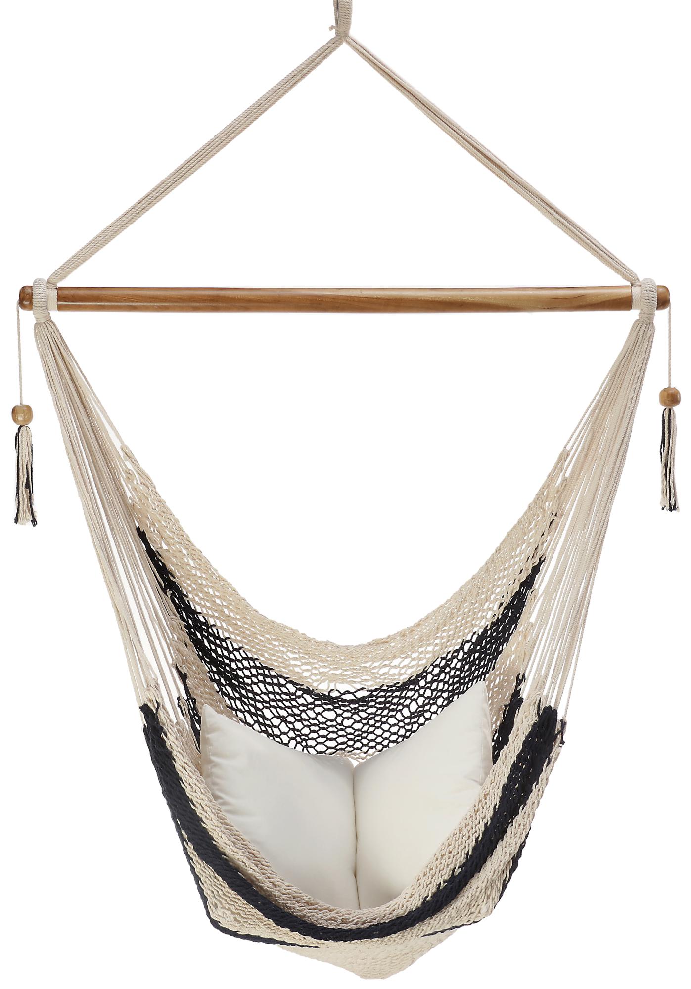 Sedia amaca Bluefields L Bianco e blu navy | Leroy Merlin