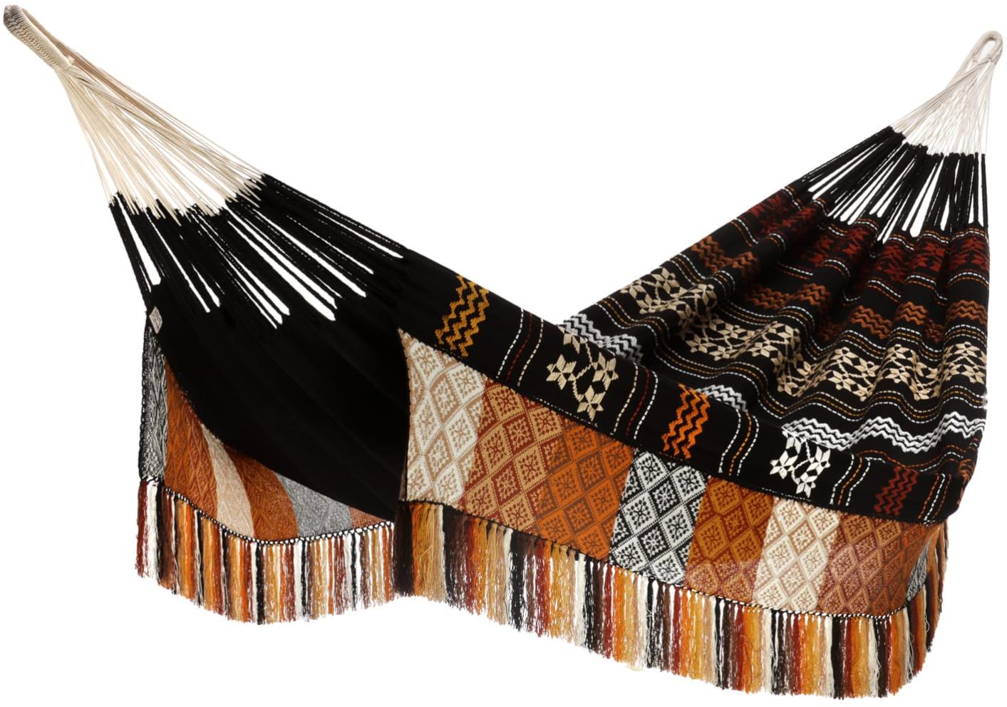Indigena Original - Hamaca Colombia doble étnica - Negra - Hecho a mano ...