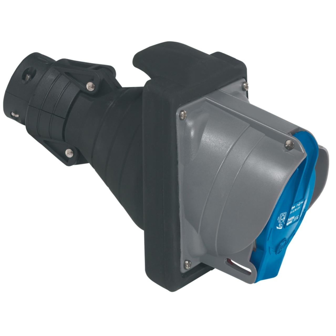 Prisinter mobile 63 ampères 2p+t ip44 bleu - legrand hypra 053605 ...