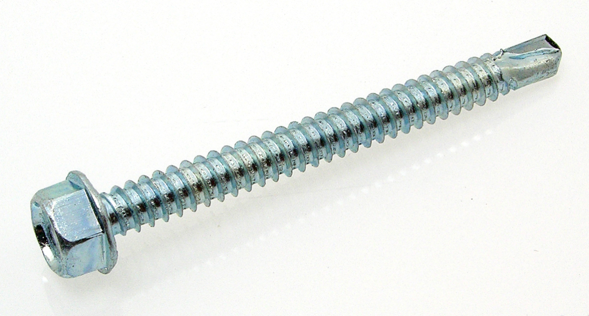 ACTON - 100 Vis autoperçeuses tête hexagonale à embase 4.2X38 Acier ...