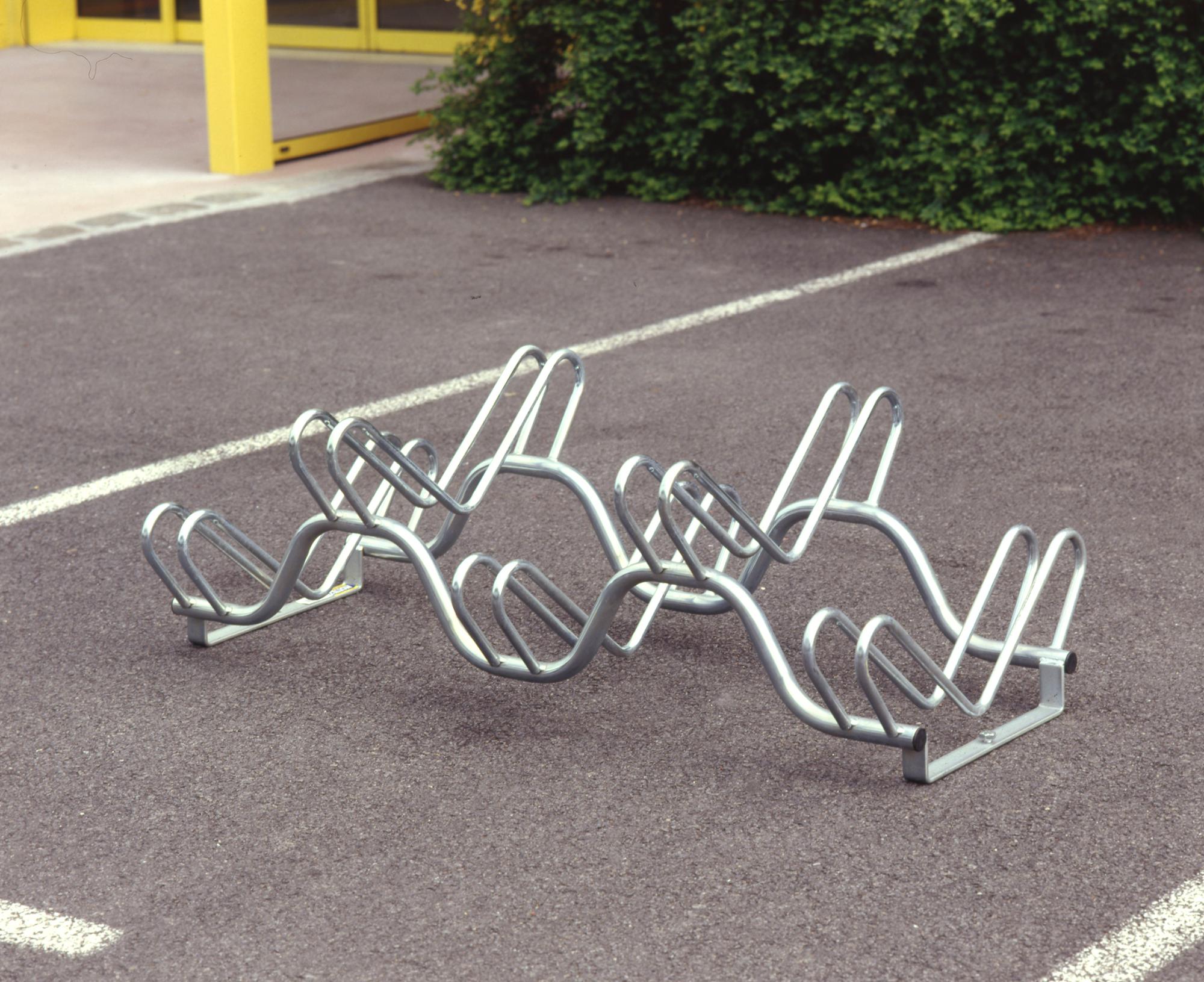 MOTTEZ - Râtelier 5 vélos sur 2 niveaux - B132V | Leroy Merlin