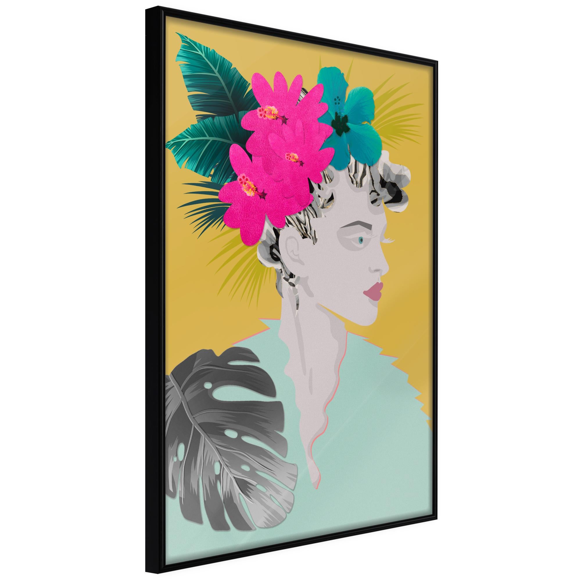 Poster et affiche - Crown of Flowers - 30x45 | Leroy Merlin