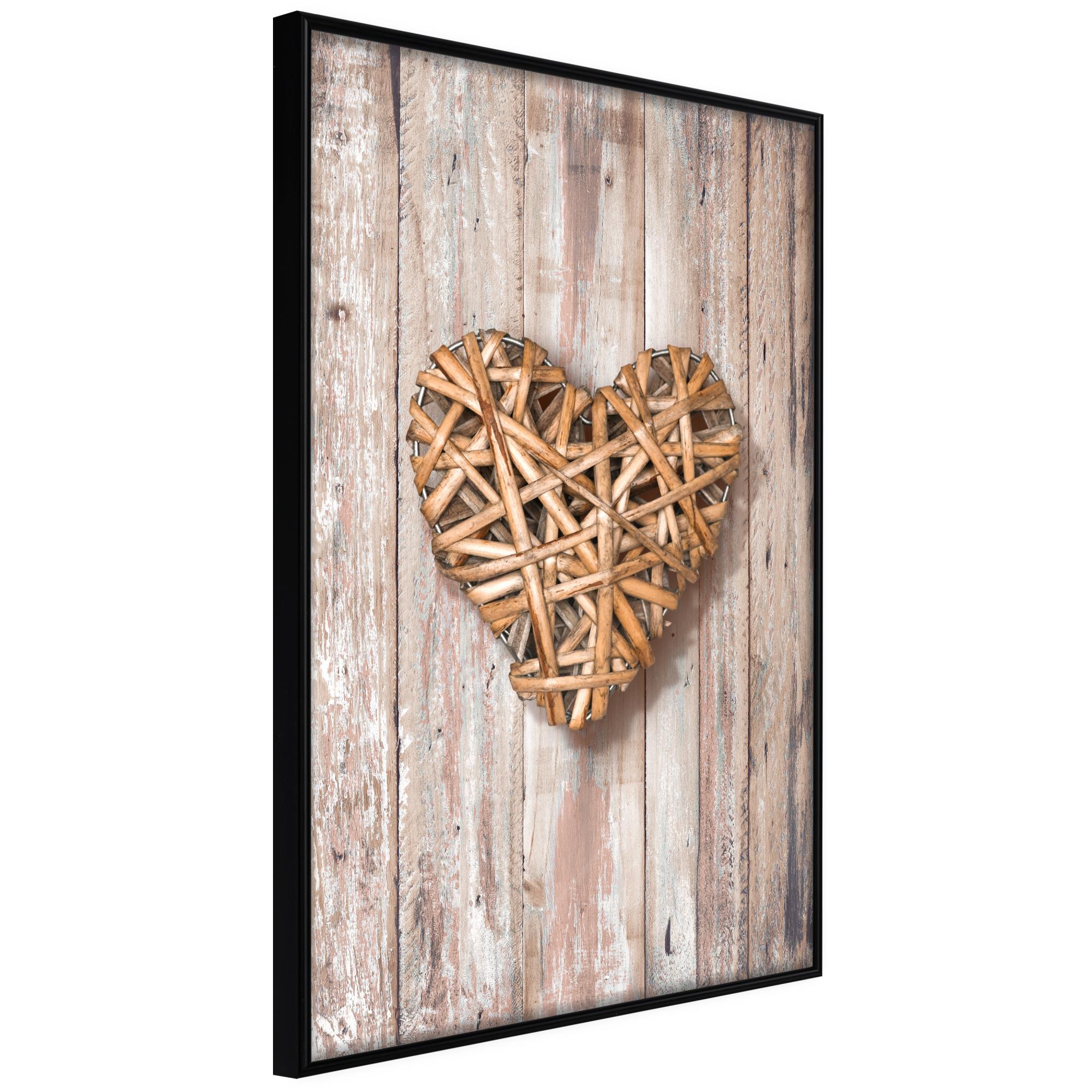 Poster et affiche - Wicker Love - 20x30 | Leroy Merlin