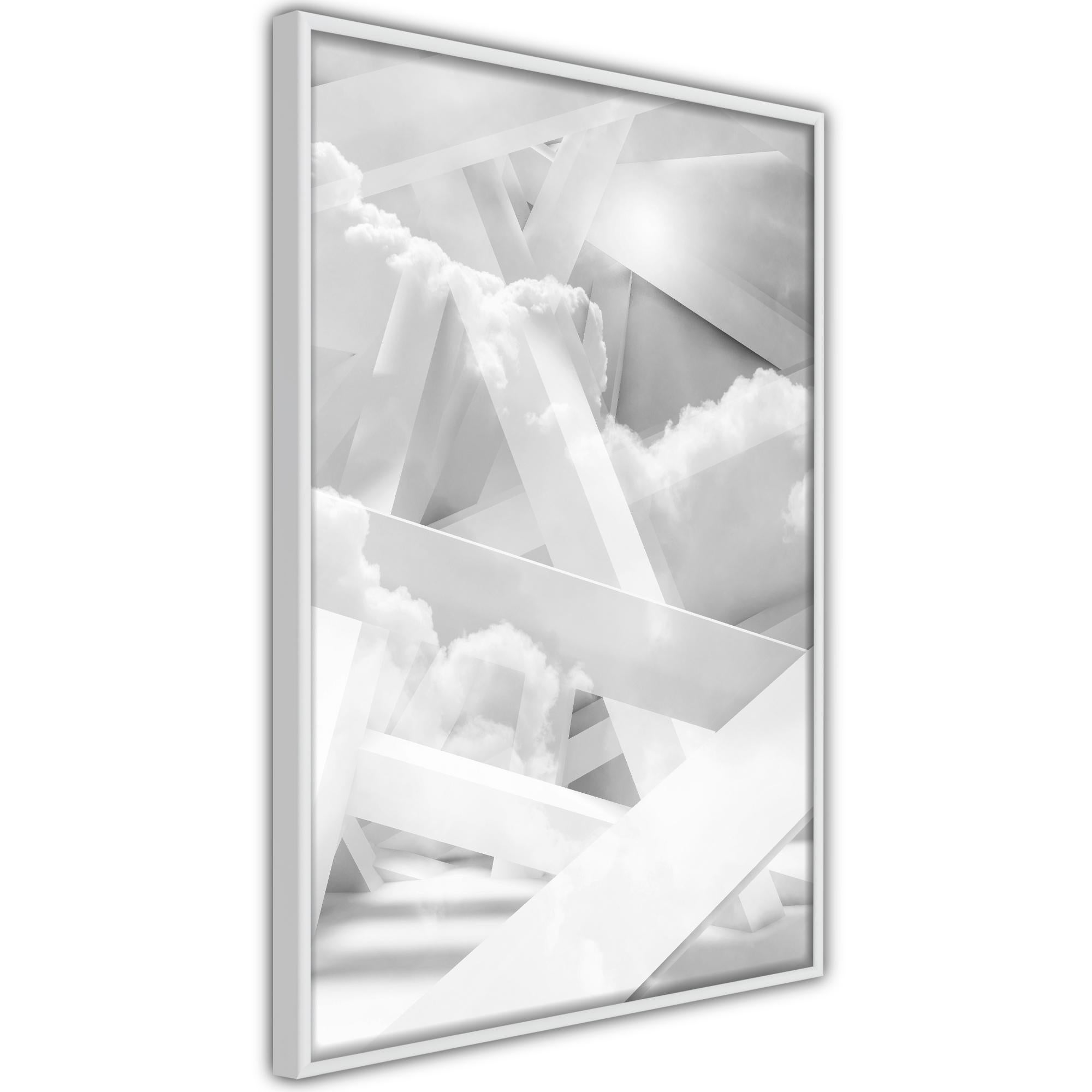 Poster et affiche - Scaffold in the Clouds - 20x30 | Leroy Merlin