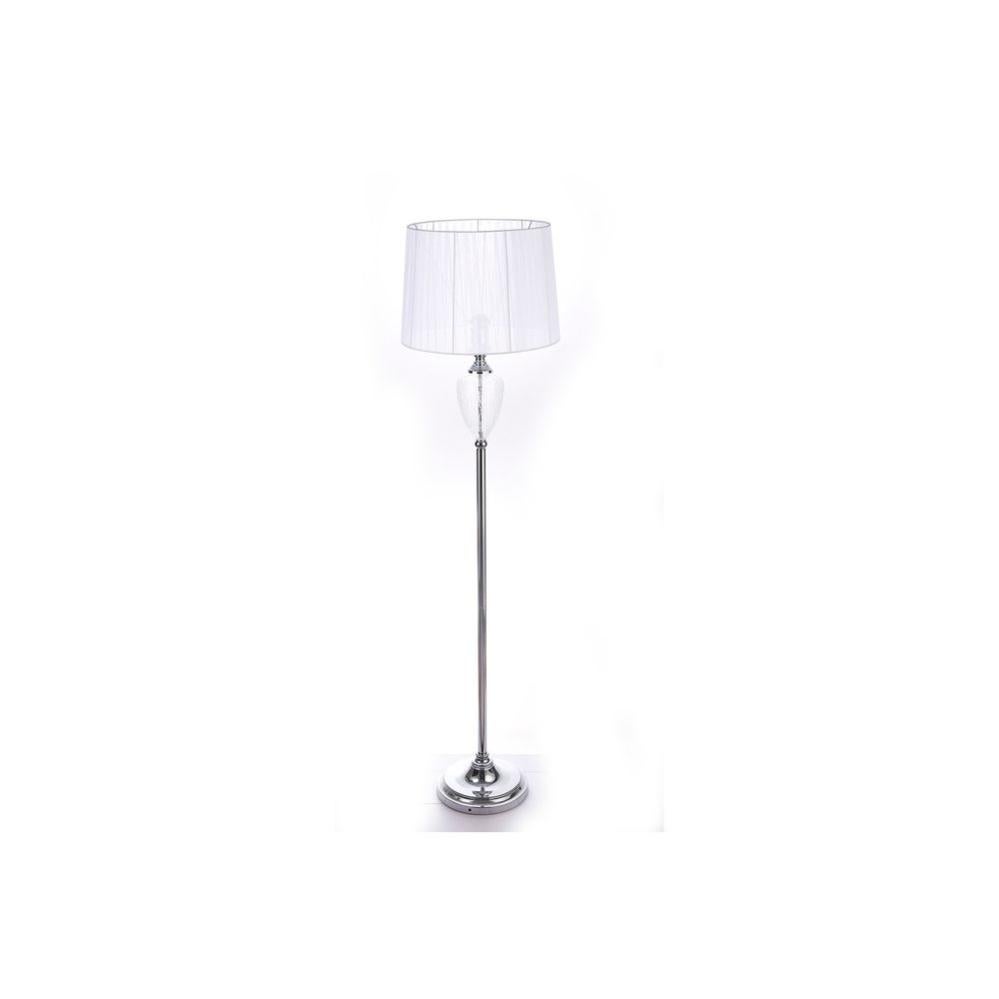 Lampadaire DKD Home Decor Verre Métal Blanc (40 x 40 x 155 cm) | Leroy ...
