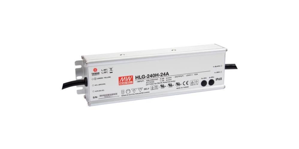 Mean Well ALIMENTATION À DÉCOUPAGE - SORTIE SIMPLE - 240 W - 24 V ...