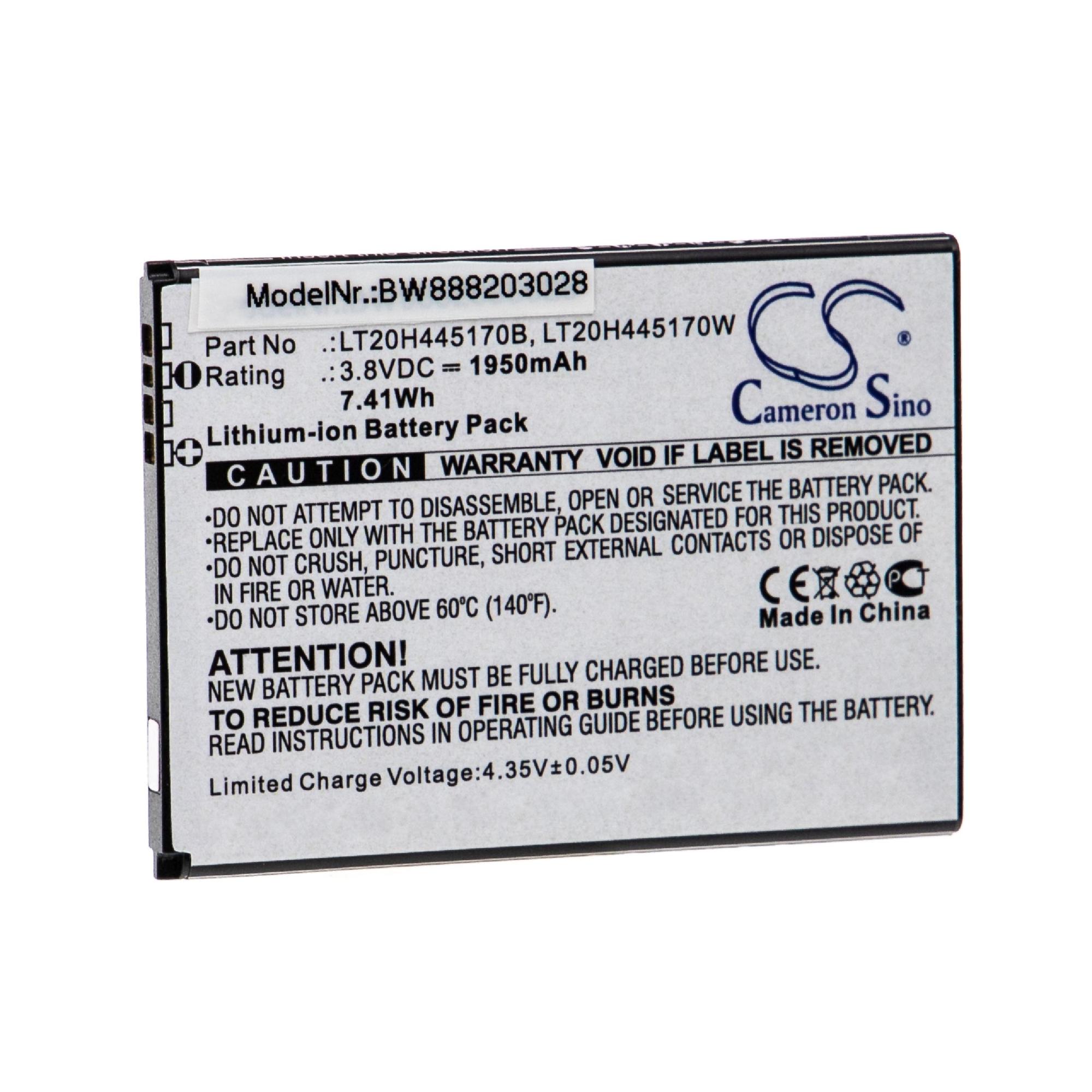 Vhbw Batterie compatible avec AT&T Maestro, U202AA smartphone (1950mAh ...