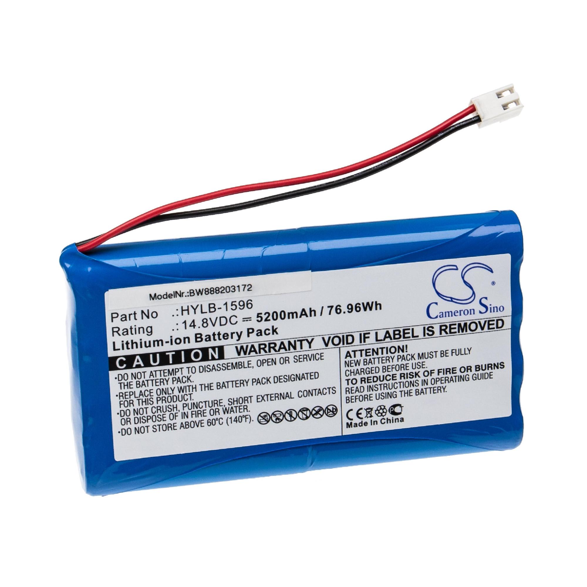 Vhbw Batterie compatible avec Biocare IE12, IE12A appareil médical ...