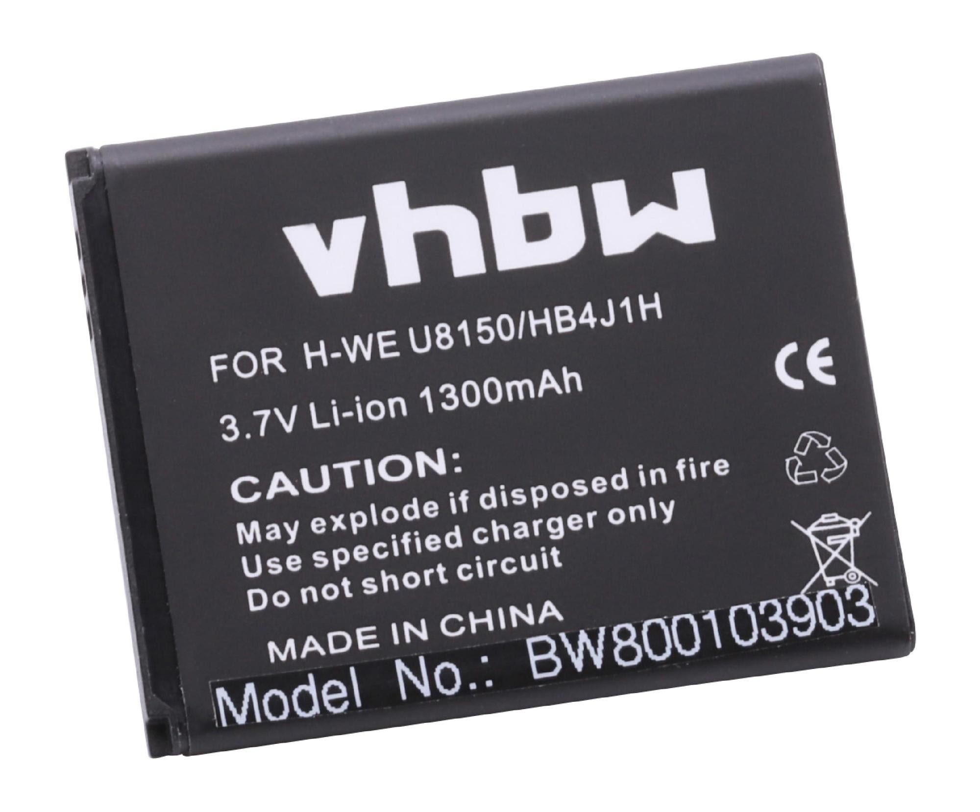 BATTERIE LI-ION 1300mAh pour HUAWEI Ascend Y100, C8500, C8500S, GAGA ...