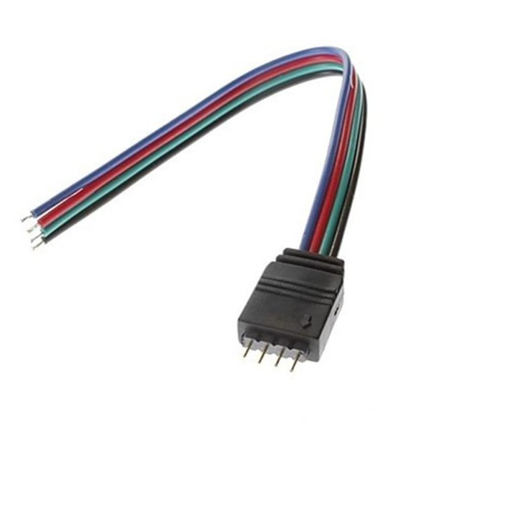 Connecteur avec raccord mâle pour ruban RGB 12V | Leroy Merlin