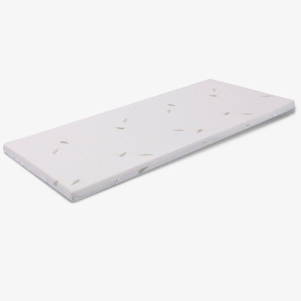 Topper 80x200 cm per materasso in MemoryFoam - alto 10 cm, sfoderabile ...