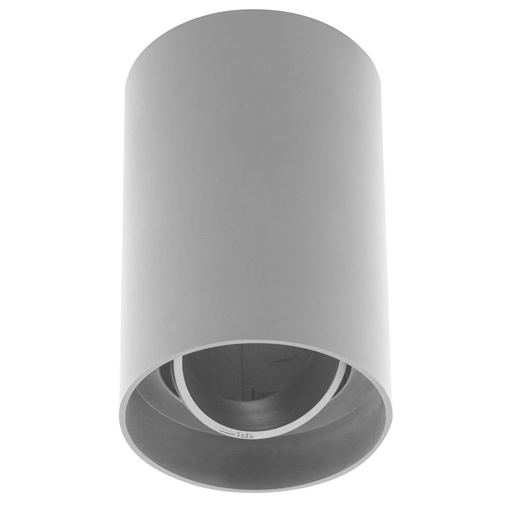 SPOT TUBE orientable RESTO, 8x11 cm, IP20, max 10W, rond, boîtier noir ...