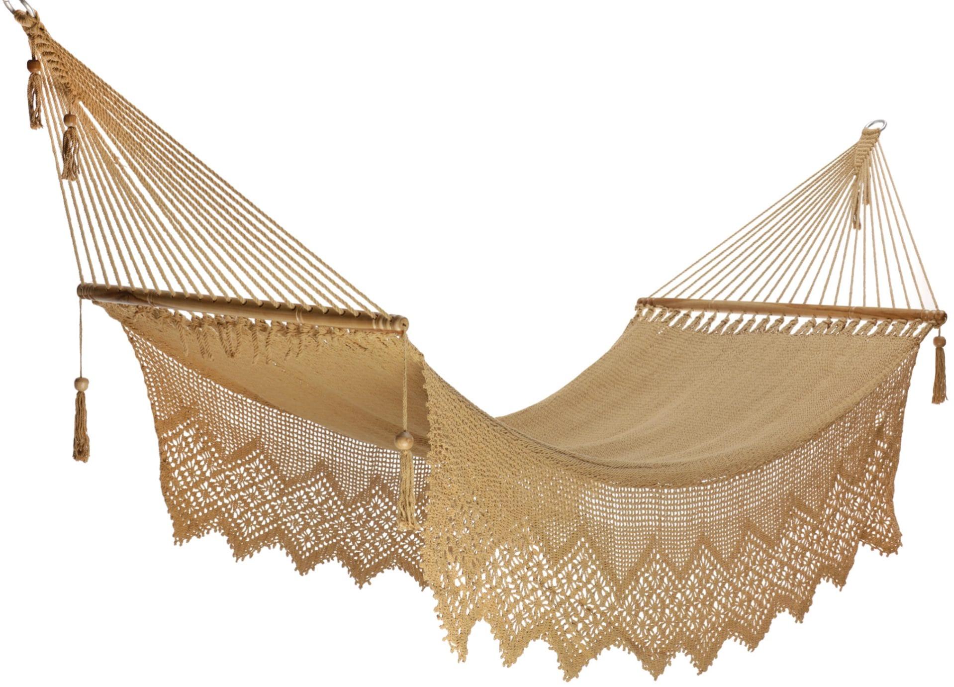 Amaca Deluxe con barra León L Beige | Leroy Merlin