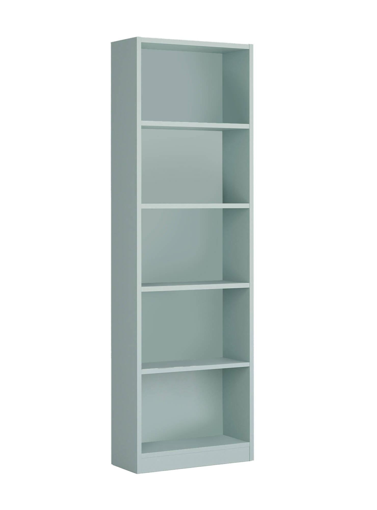 Librería Dmacagg, Librería alta con 5 baldas, Estante de oficina o ...