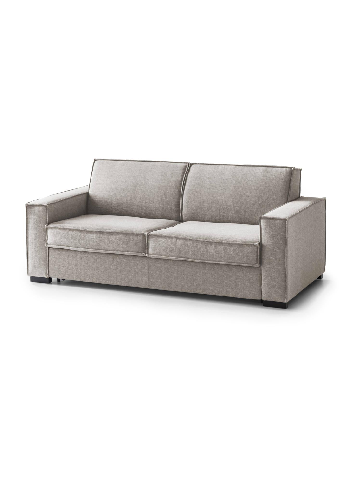 Divano fisso Dmene, Divano grande a 2 posti, 100% Made in Italy, Divano ...
