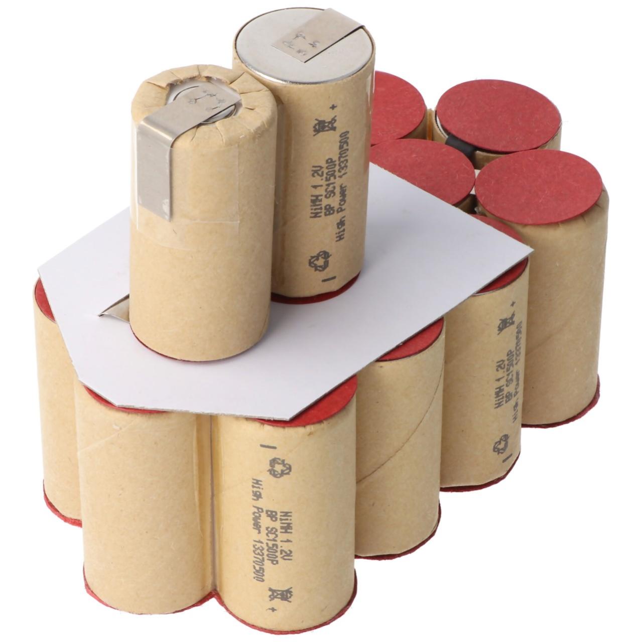 Insert pour batterie outil NiMH 18V 1.5Ah pour l'auto-installation ...