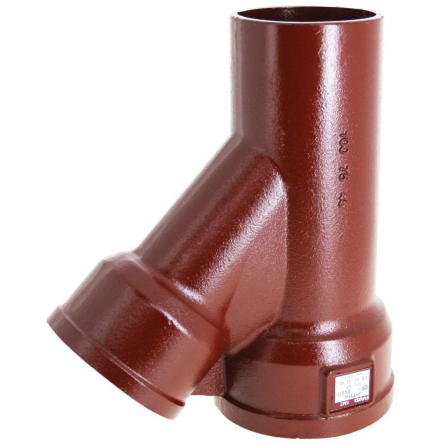 Culotte fonte 45° SME 125-100mm - PAM - FTB01405 | Leroy Merlin