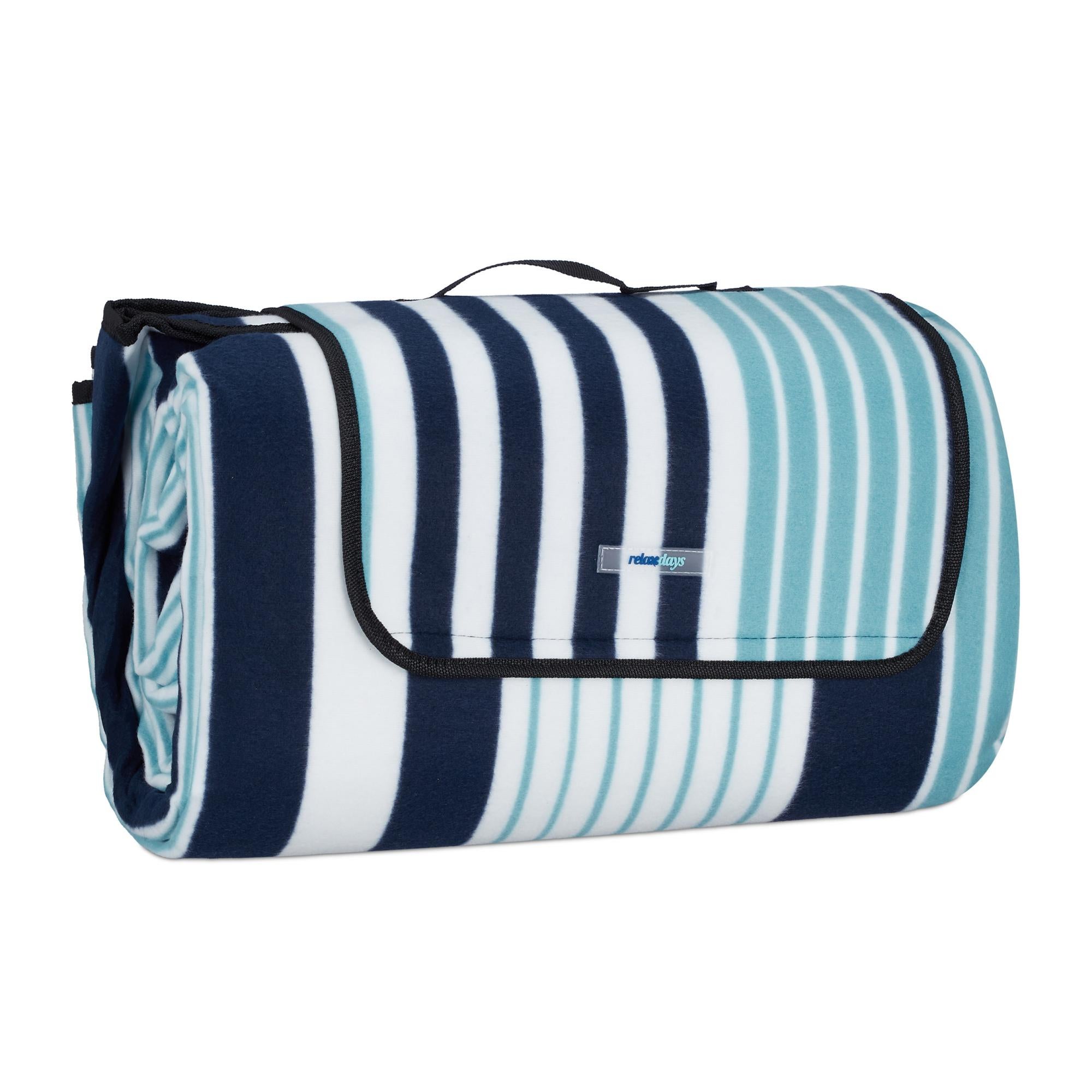 Relaxdays Coperta da Picnic XXL, 200 x 300 cm, Plaid Impermeabile da ...