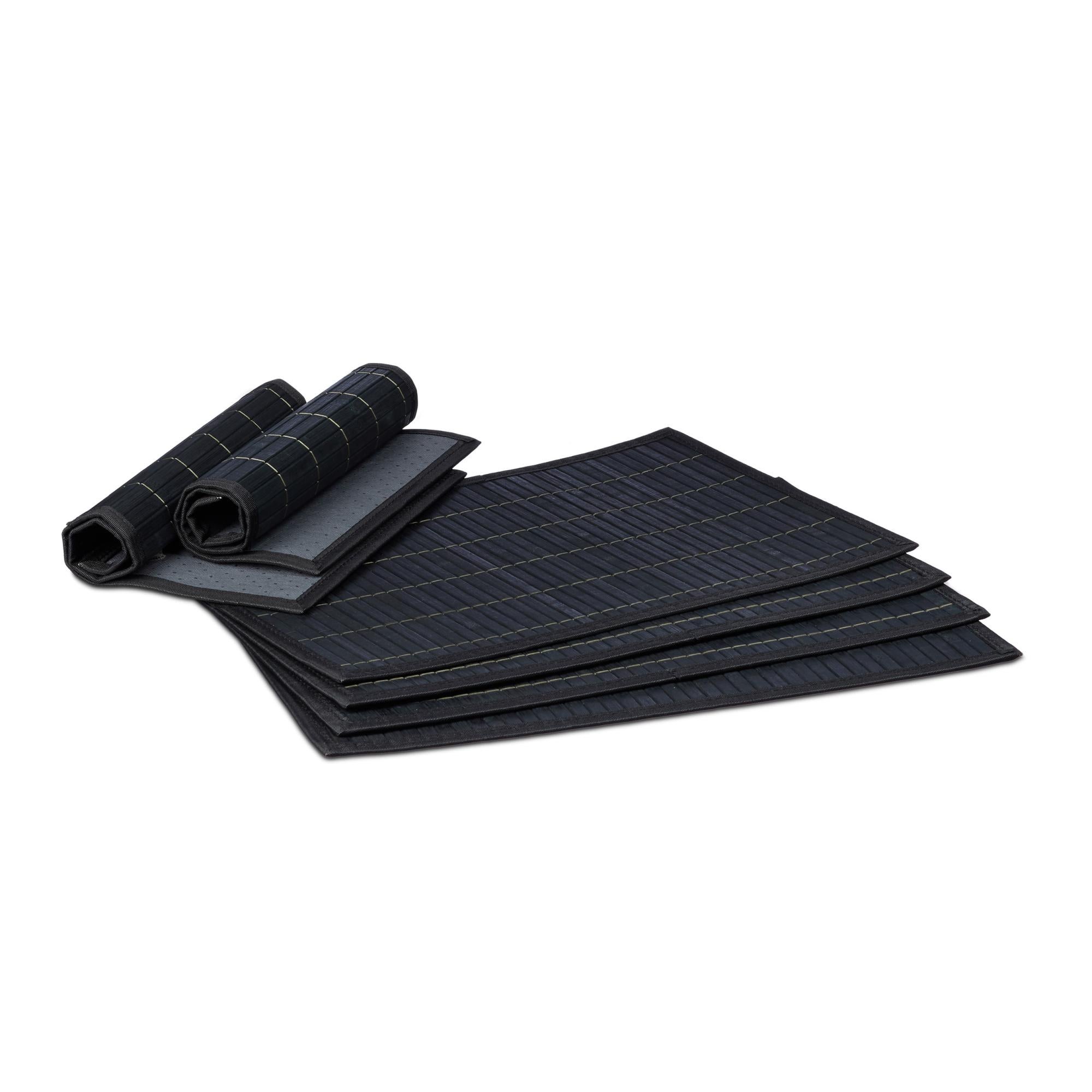 Set de table, bambou, lot de 6, tables manger, 30 x 45 cm, rectangle ...