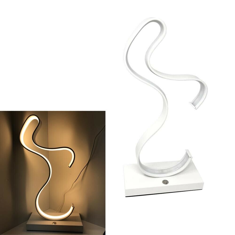 LAMPADA LUME DA COMODINO LED 10 W LUCE CALDA LUMETTO STILE MODERNO D03C ...