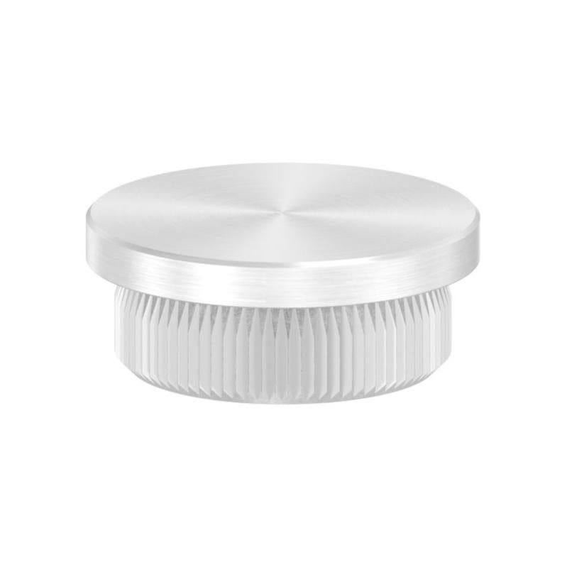 Embout plat inox - 1 pc - 42,4 mm - A2 | Leroy Merlin