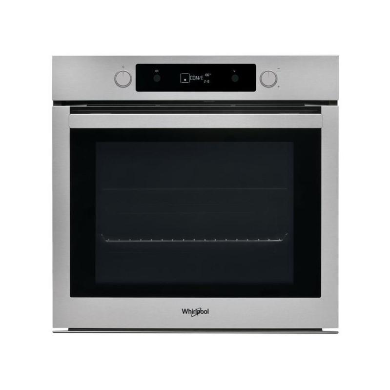 WHIRLPOOL Four encastrable Pyrolyse Inox 73L multifonction 7 modes de ...