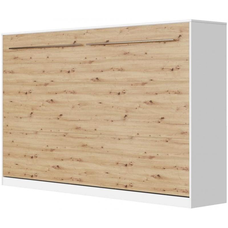 Armoire Lit escamotable 120x200cm Supérieur Horizontal Lit Rabattable ...