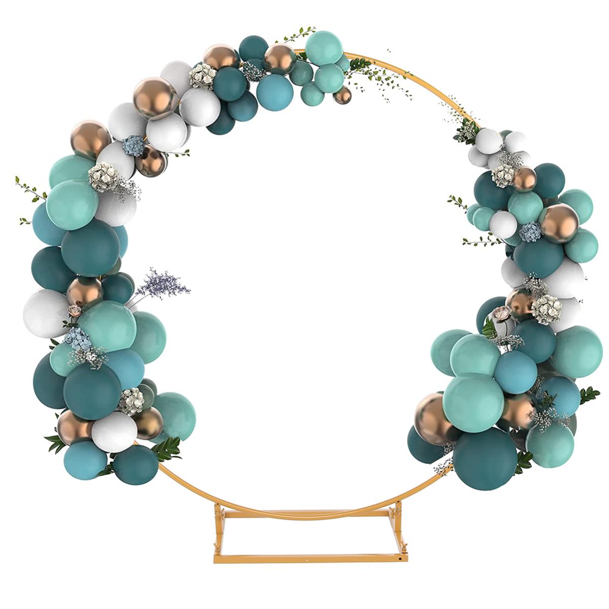 Arche porte décorative pour mariage Rond 2M Or | Leroy Merlin