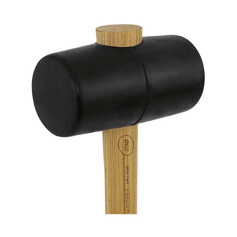 Maillet caoutchouc - Longueur : 320 mm - Poids : 550 g - Section tête ...