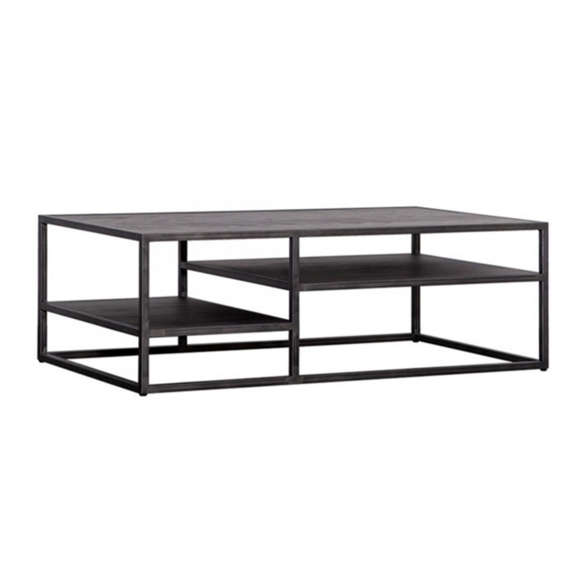 Table basse tendance en bois et métal 120x70cm ZOZ | Leroy Merlin