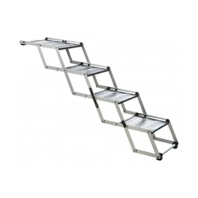 TRIXIE Scala pieghevole per animali 4 gradini 160x70 cm Alluminio ...