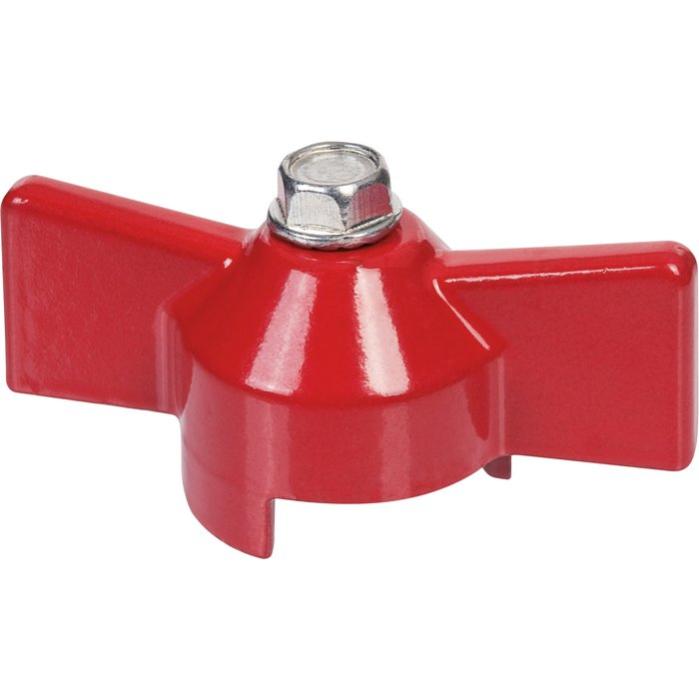 Manette papillon rouge - 54 mm - Itap | Leroy Merlin