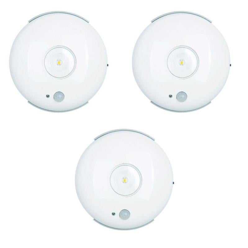 Paris Prix - Lot De 3 Réglettes Sur Batterie "stippo" 9cm Blanc | Leroy ...
