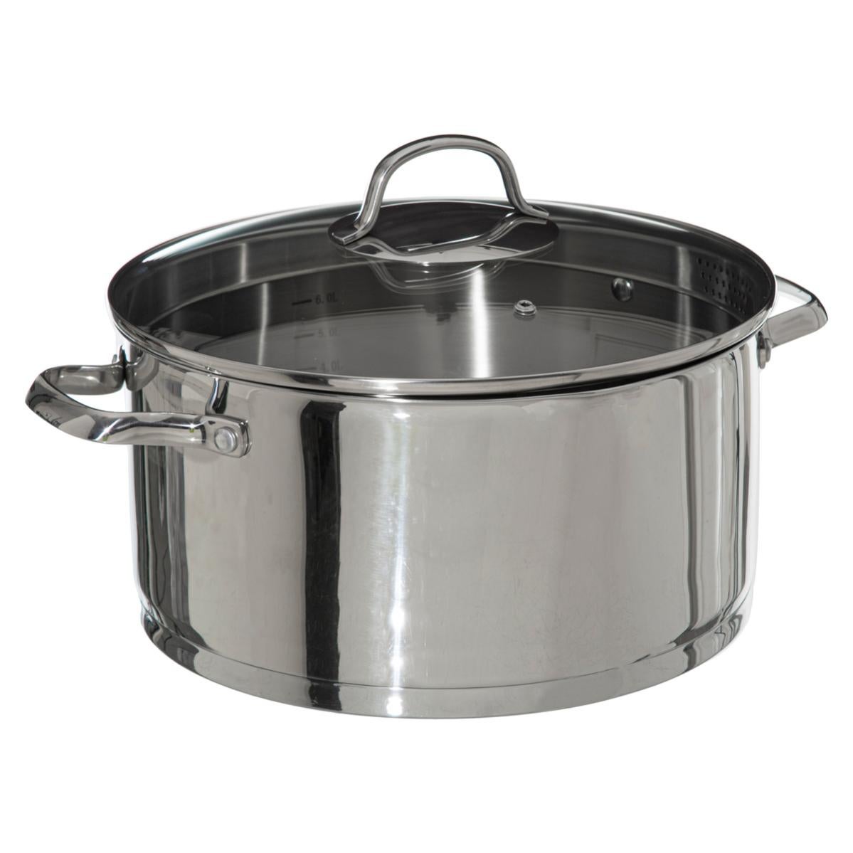 Cacerola de acero inoxidable resilience 28 cm - 5Five | Leroy Merlin